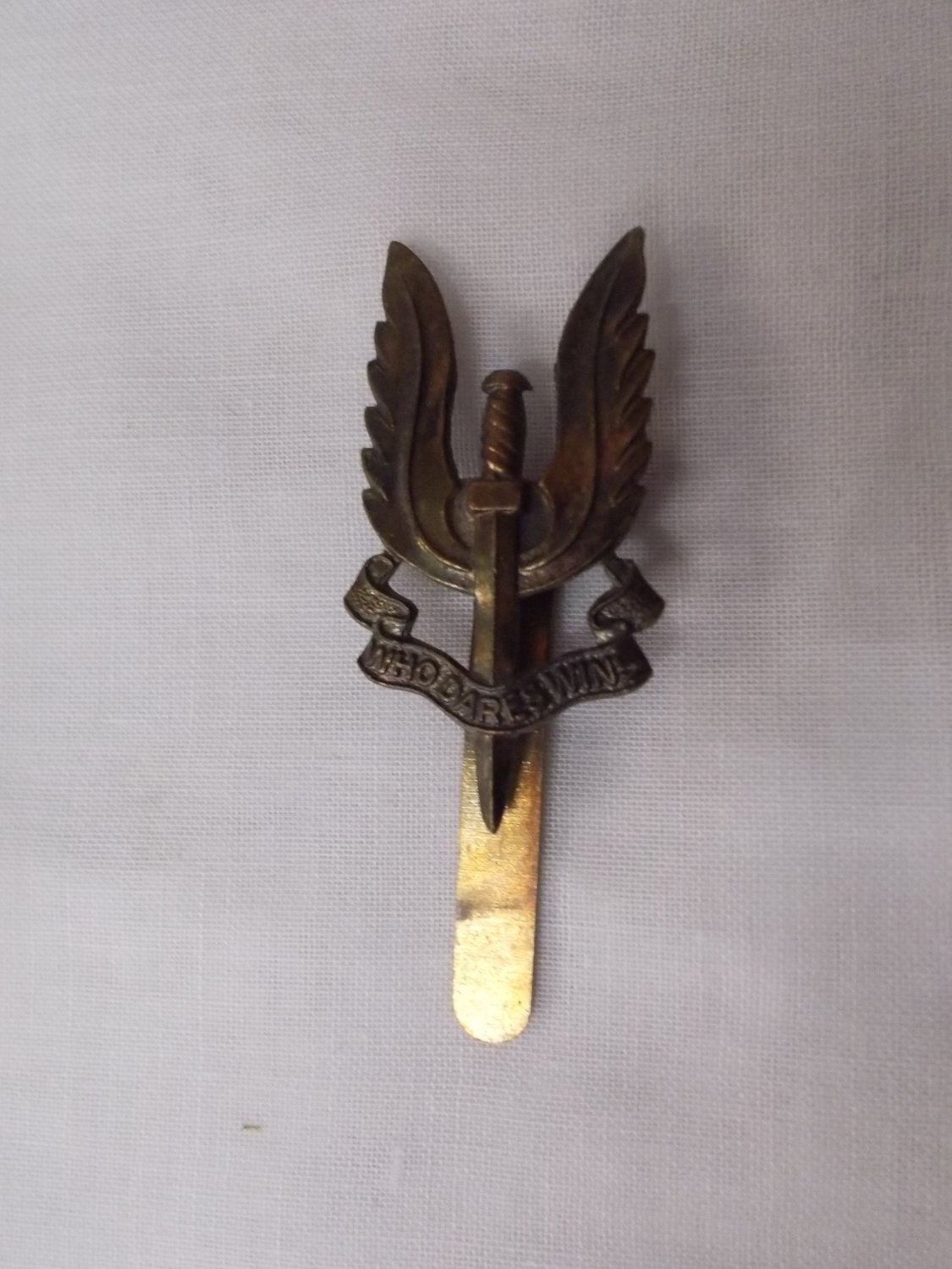 SAS Metal Cap Badge
