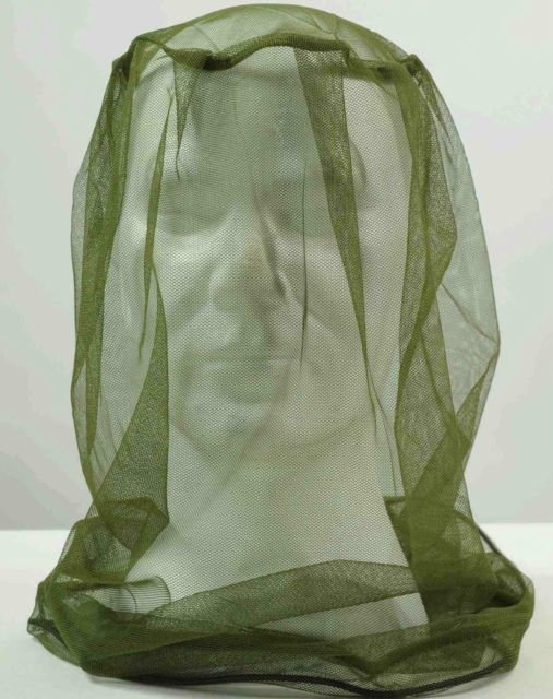 British Army Genuine New Mosquito Head Nets Insect Protection Olive ...