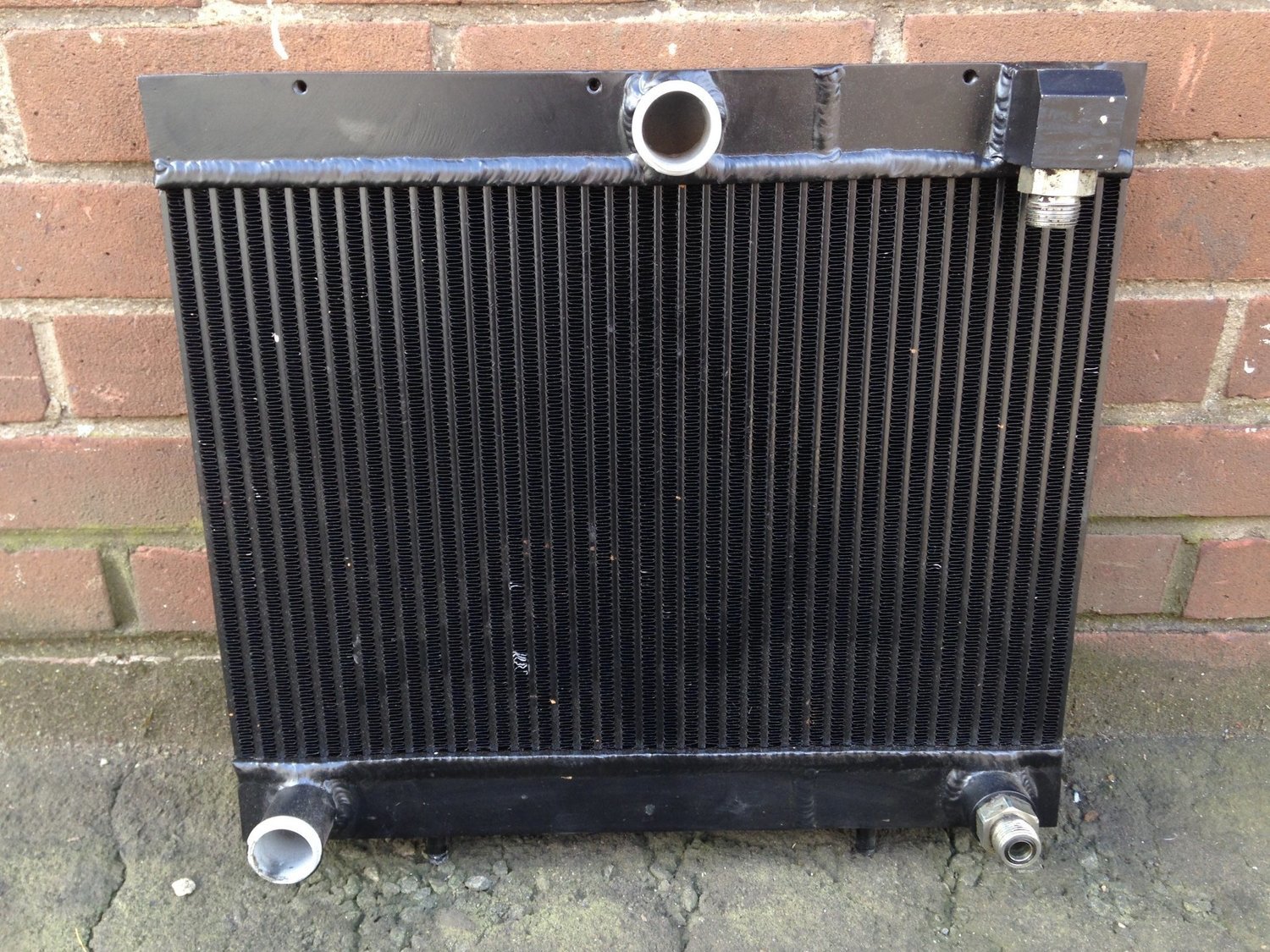 JCB Coolant Radiator & Oil Cooler - Dual Cooler - Recore Service