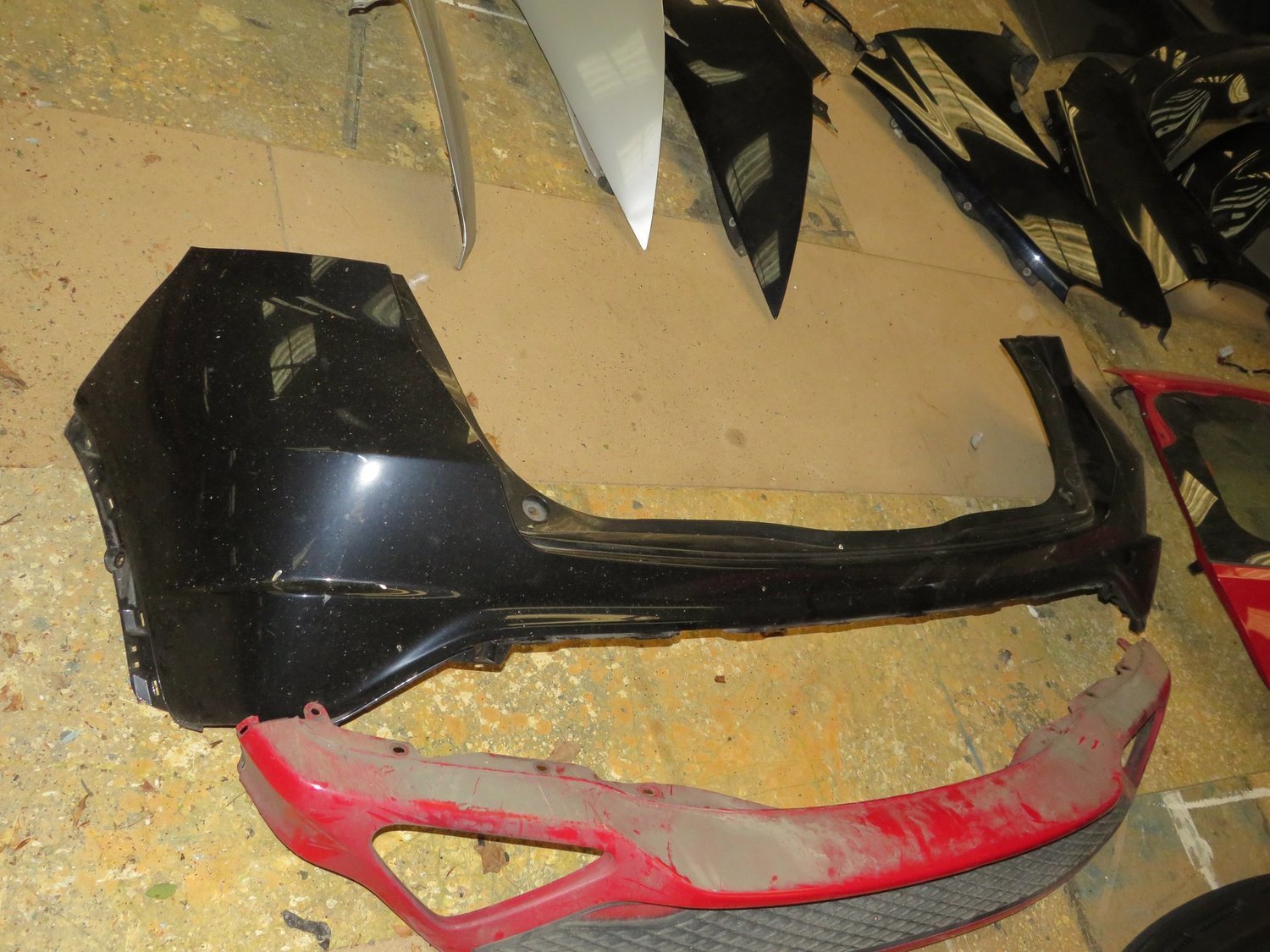 Honda Civic Type R FN2 Rear Bumper in Black no Lip or Grill just the ...