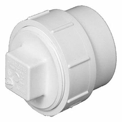 3" Clean Out cap with PL PVC