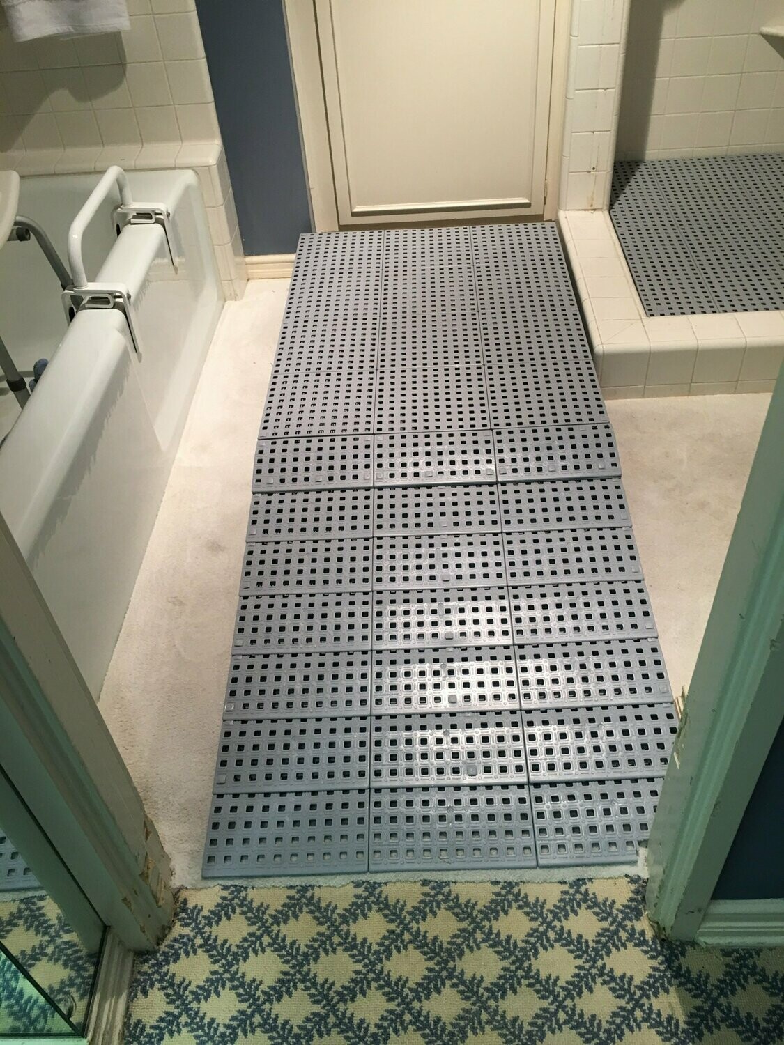 Scratchless Bathroom Shower Ramps Raised Platform - Multiple Sizes Scratchless Bathroom Shower Ramps Raised Platform - Multiple Sizes