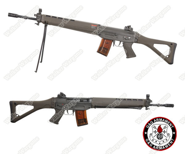 G&G SG550 SWISS ARMS Sig 550 Full Metal AEG With Bipod
