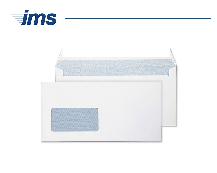 DL White window Envelopes 90gsm (1000)