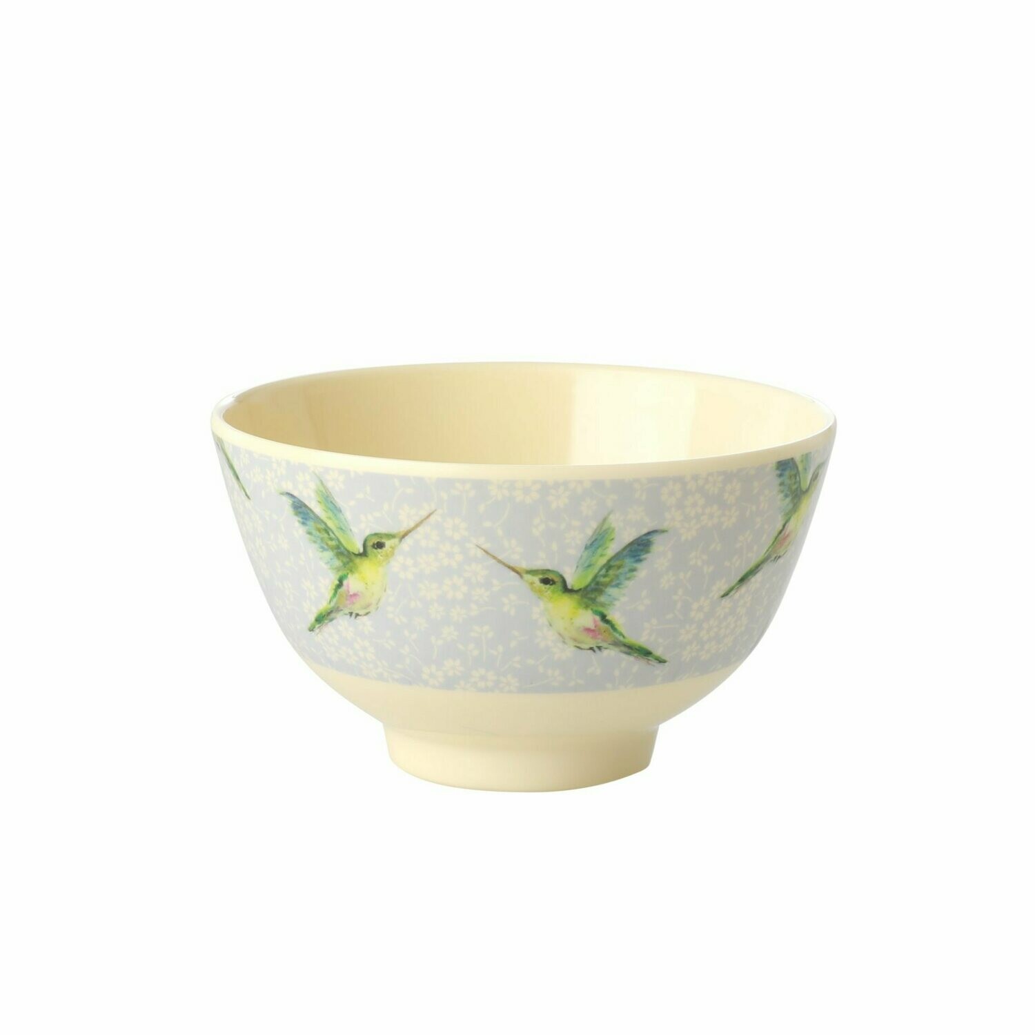 Small Melamine Bowl Hummingbird