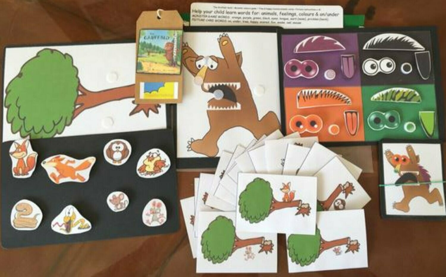 The Gruffalo 3 Word Level Picture Pack (no book)
