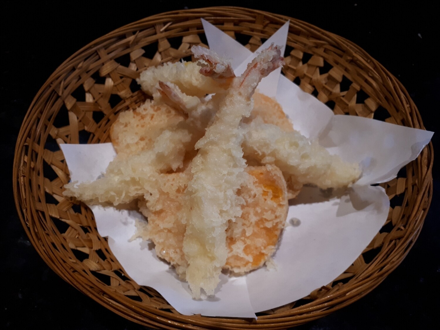 Prawn And Yam Tempura