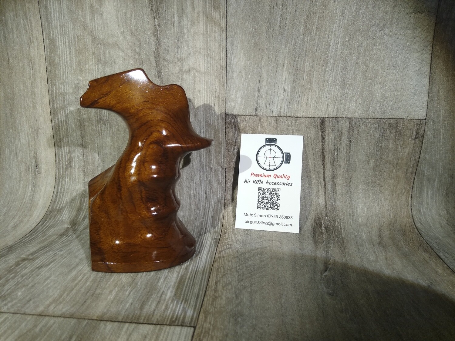 Air Arms Alfa Proj R/H Target Pistol Grip (Medium) Walnut Dipped S/H