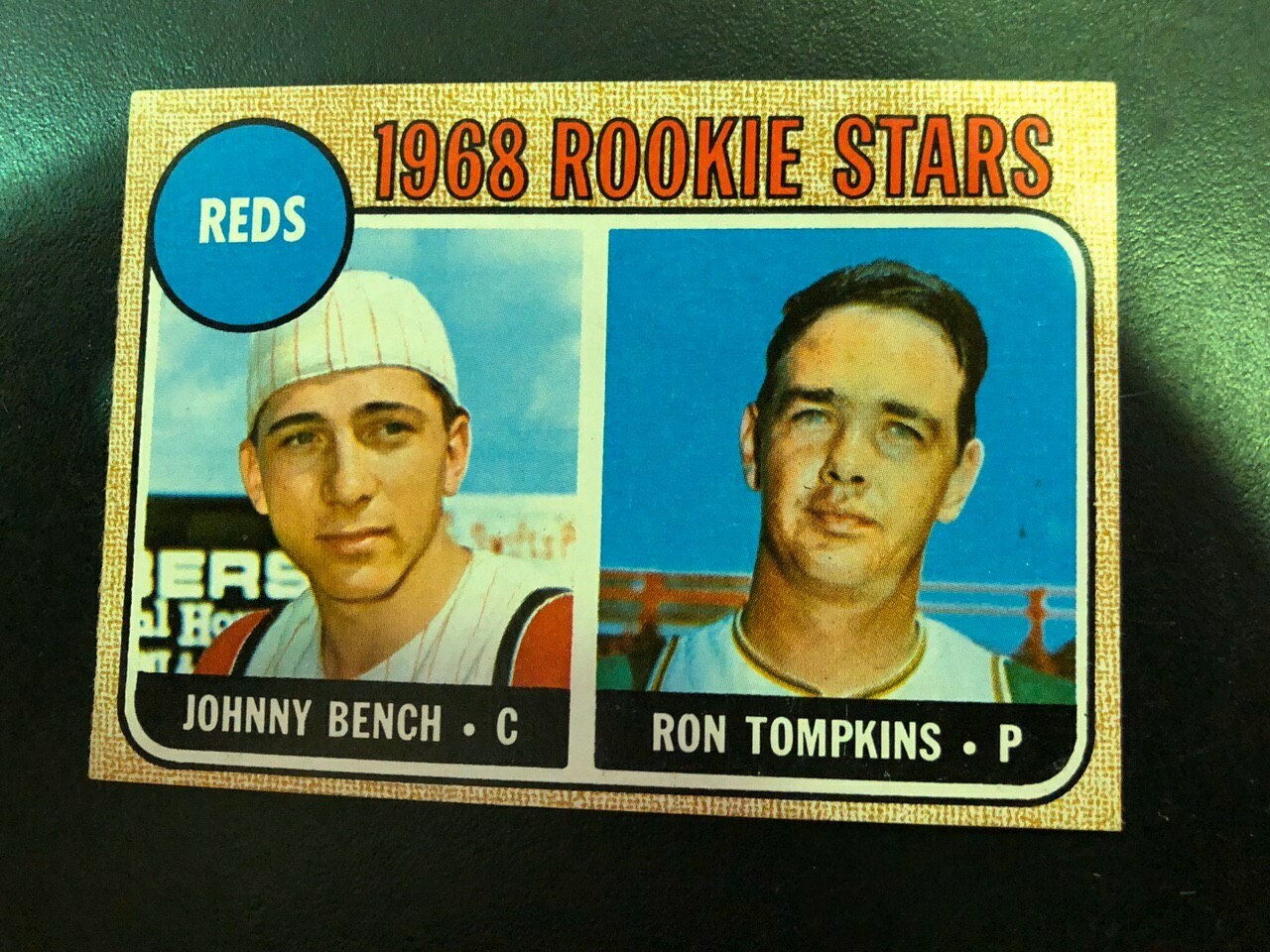 1968 Topps #247 Johnny Bench rookie