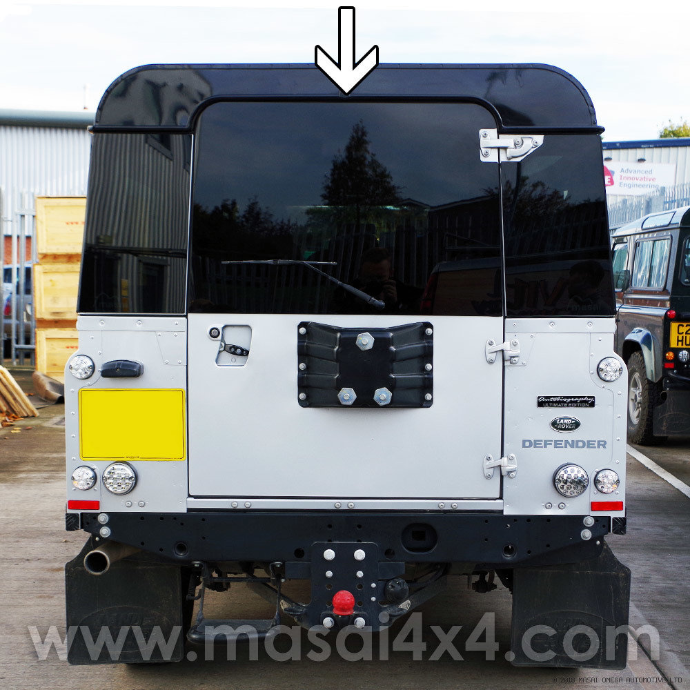 Panoramic Rear Door Glass – Dark Tinted & Heated for Land Rover ...