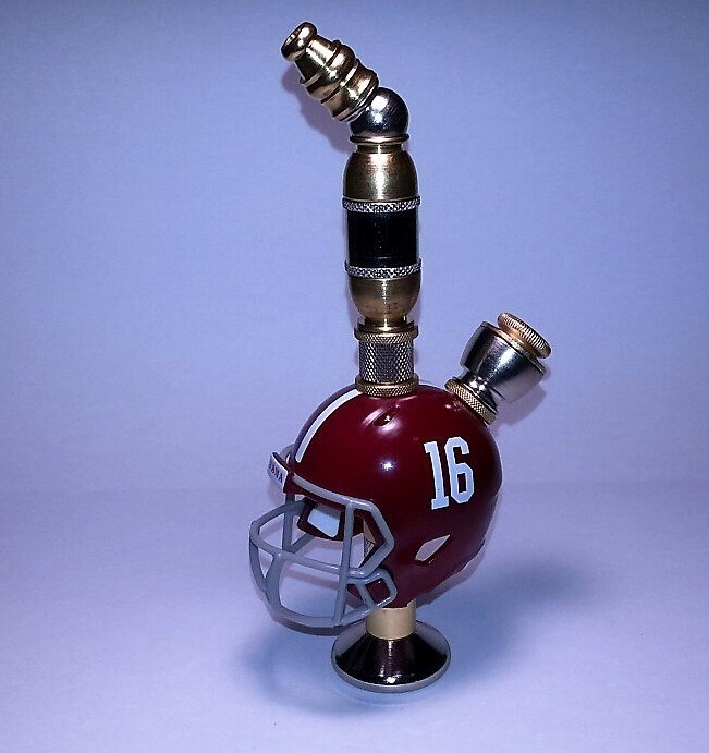 Alabama Crimson Tide Helmet Pipe Stand Alone Design
