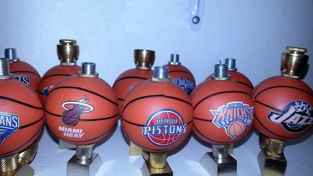 NBA Basketball Pipe All Teams Available