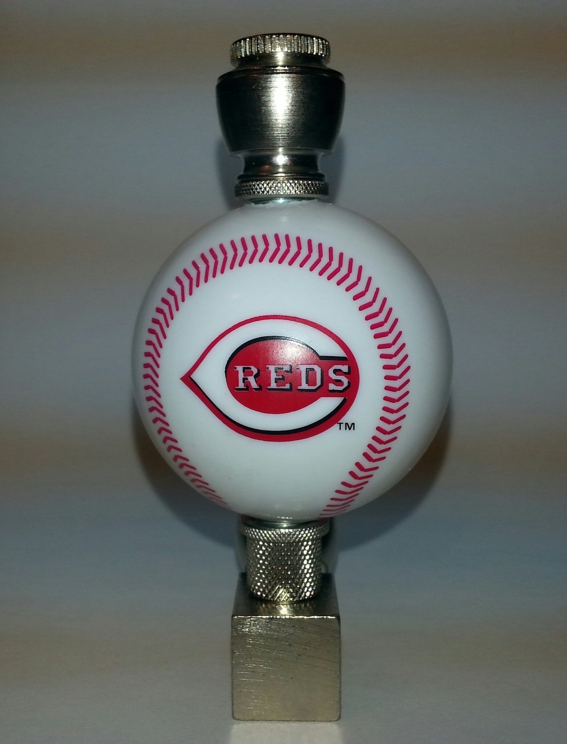 Cincinnati Reds MLB Baseball Pipe Wedge Design