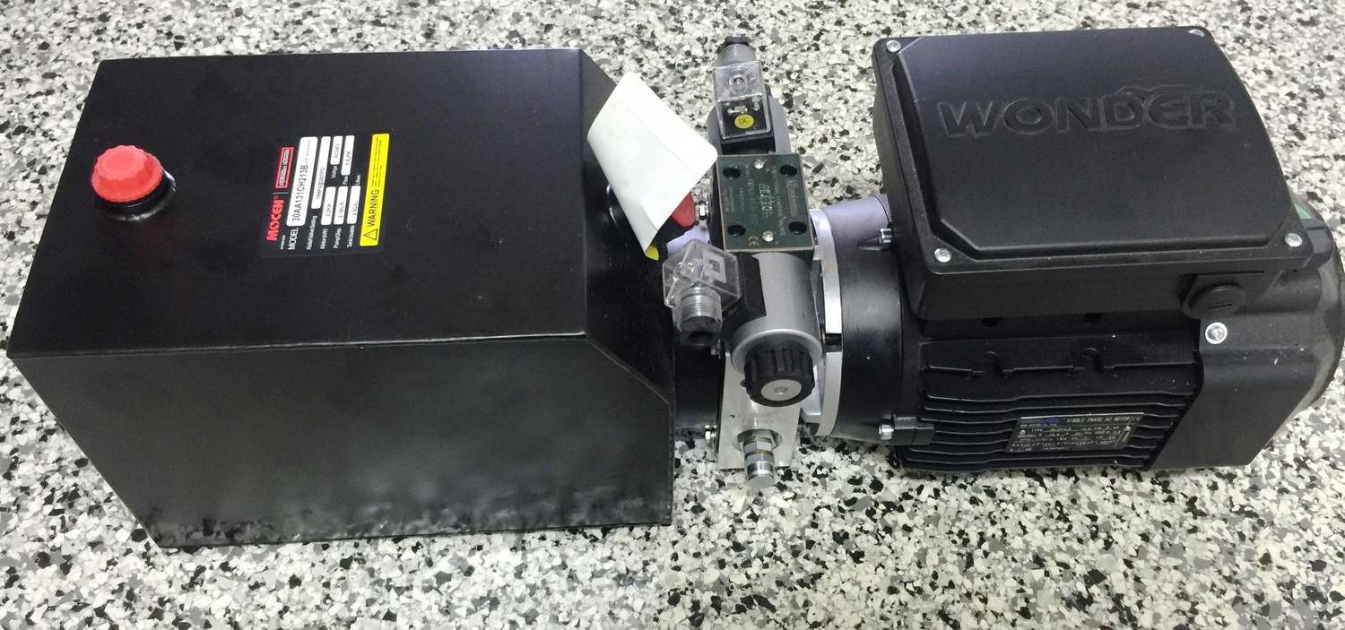 Hydraulic Power Pack 240V 6.0 L/min 2.2KW (3000 PSI) P&T Ports/Single ...