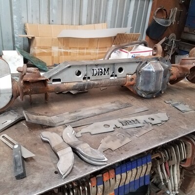 Jeep TJ, XJ, ZJ Dana 30 HP/LP Axle Truss | DB Metalworx - 66-76 Bronco ...