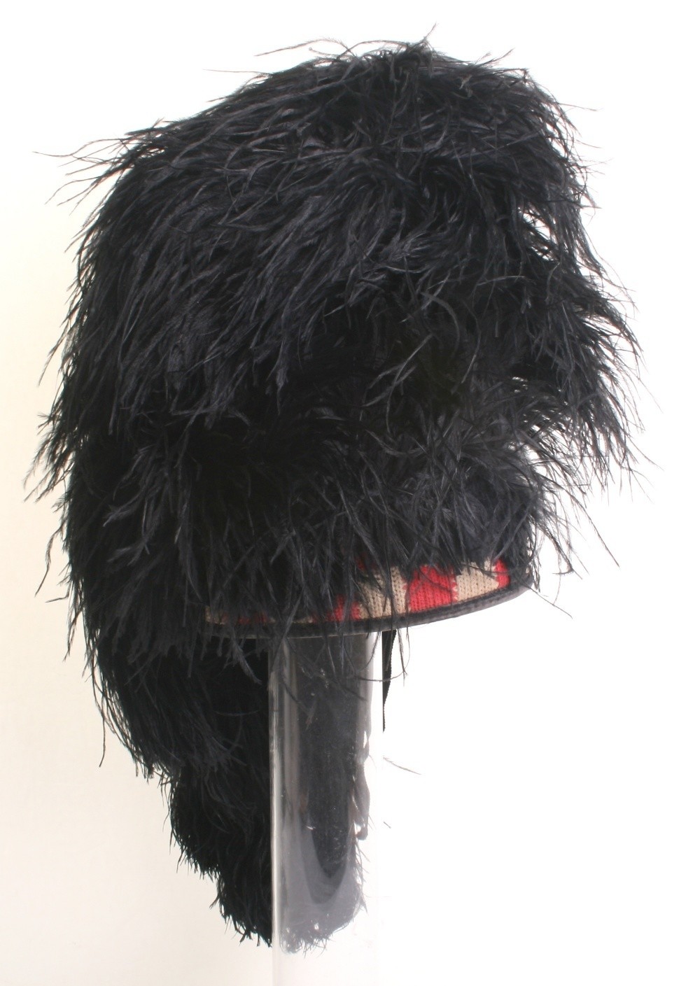 Scottish Pipers Feather Bonnet