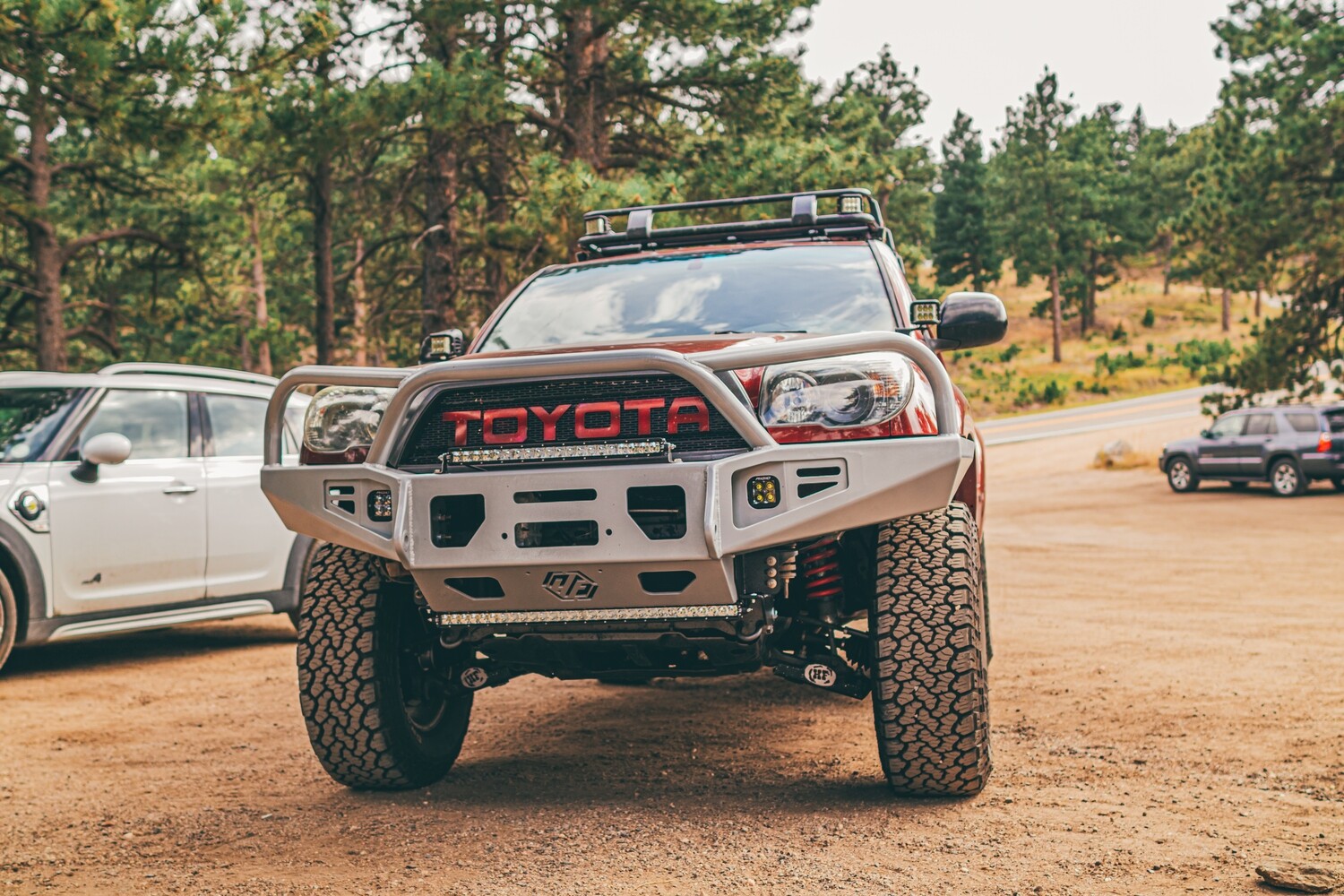 4th Gen 4Runner Aluminum Bumper - Full Guard w. Winch Mount | Store ...